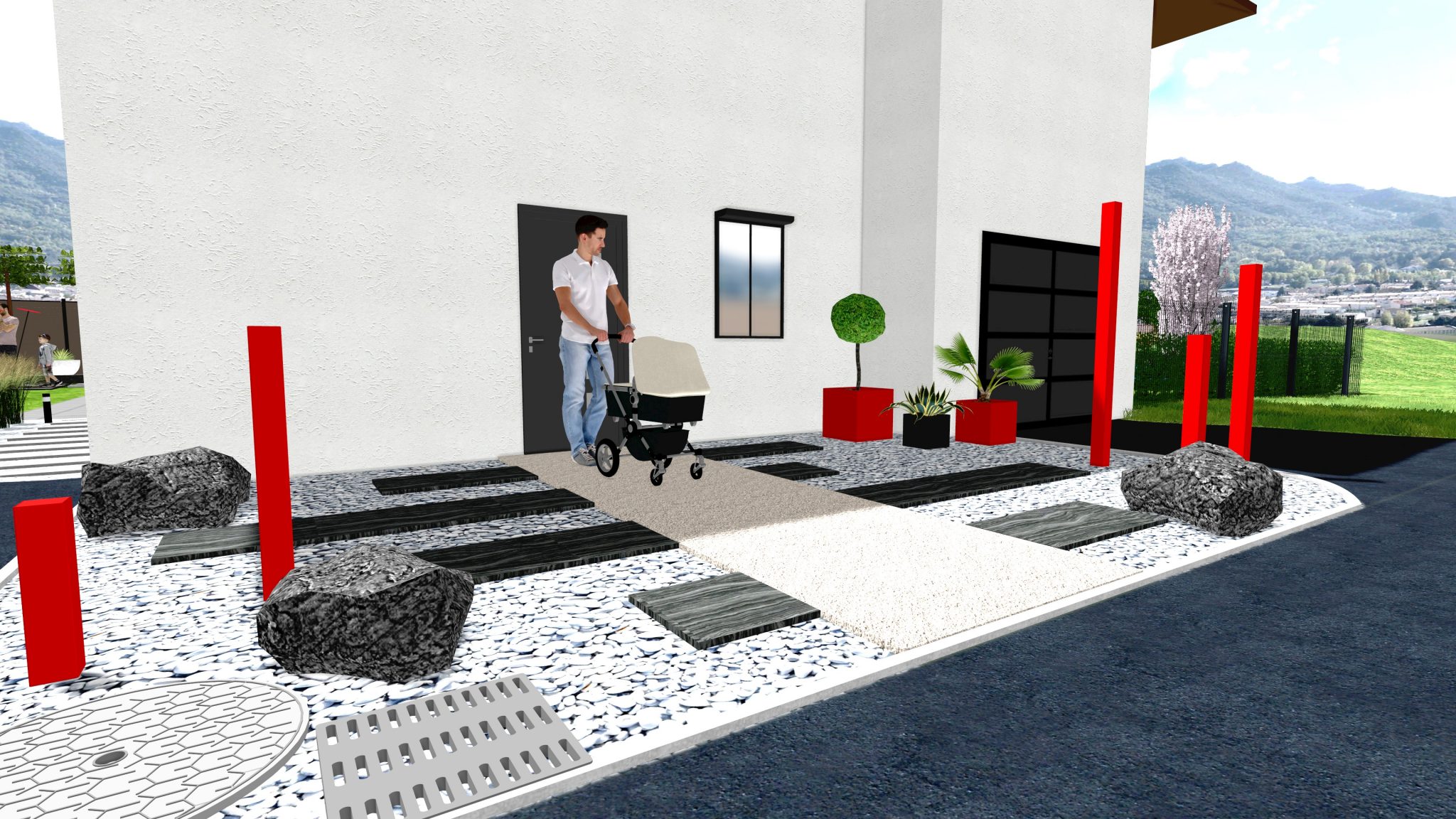 Bureau d’étude – Univert Paysages conçoit votre aménagement paysager